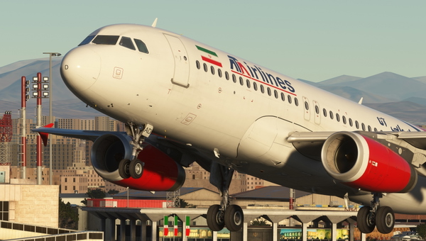 ATA Airlines (EP-TAC) New Livery Airbus A320 IAE - 8K for Microsoft ...