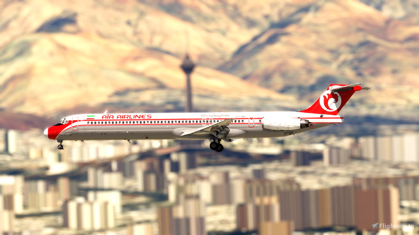 ATA Airlines [EP-TAJ] Leonardo Software House MD82 for Microsoft Flight Simulator | MSFS