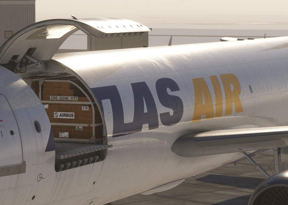 Atlas Air - Airbus A300-600RF - Inibuilds for Microsoft Flight ...