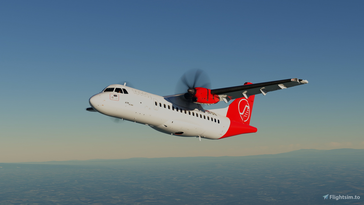 ATR 42-600 Speedy Airlines for Microsoft Flight Simulator | MSFS