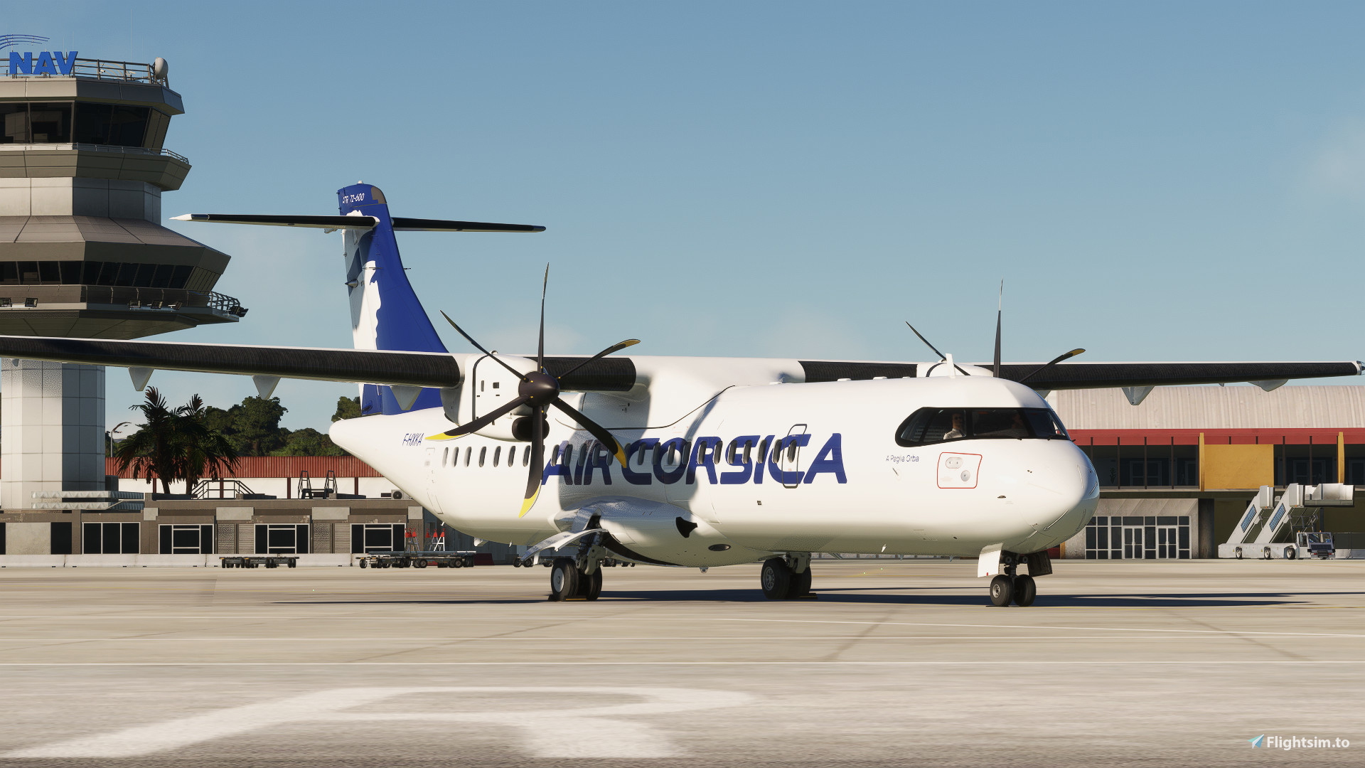 ATR 72-600 Air Corsica FLEET pack "Sticker AMBIZIONE 2025" [raimbotrax ...