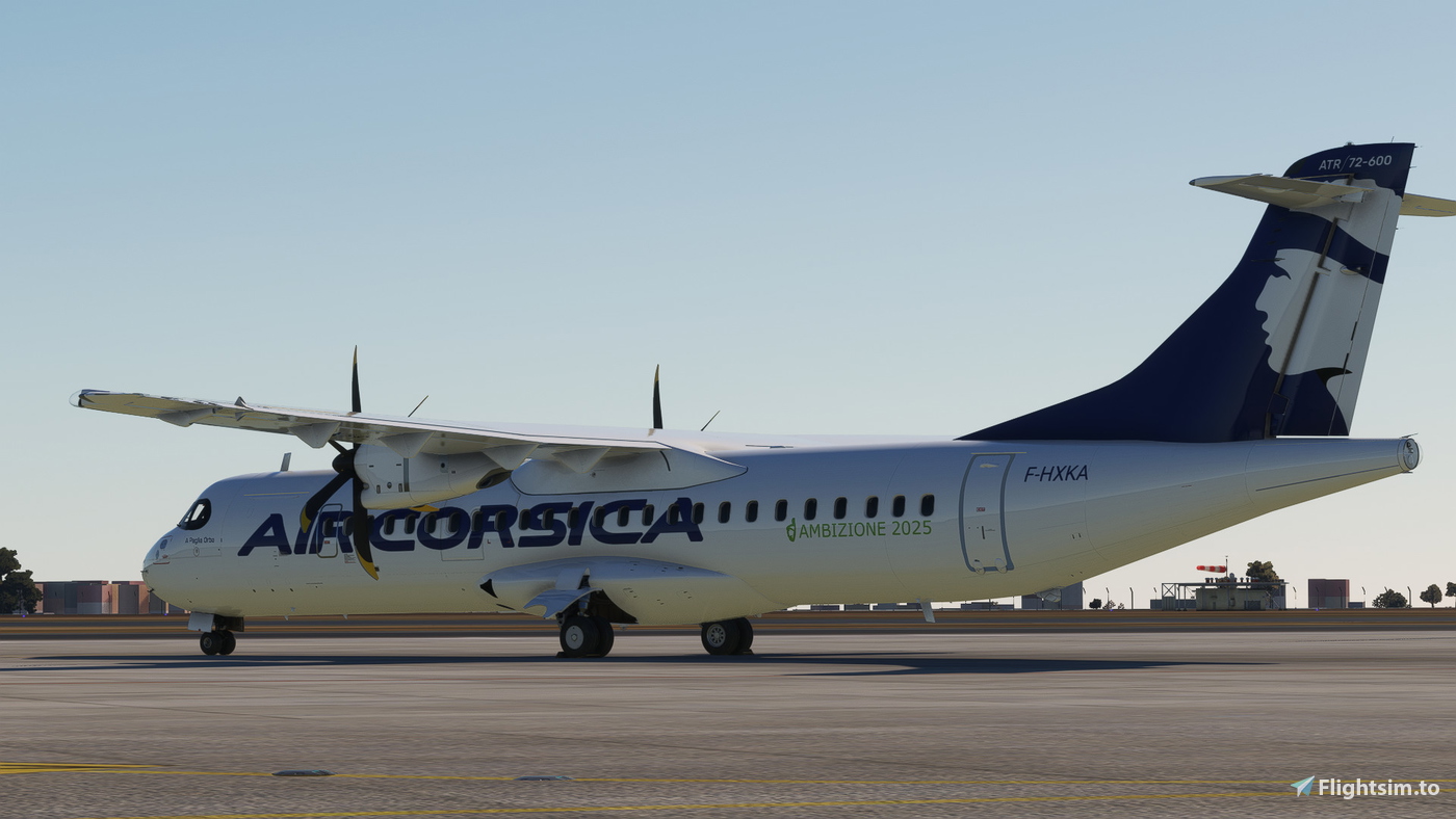 ATR 72-600 Air Corsica FLEET pack "Sticker AMBIZIONE 2025" [raimbotrax ...