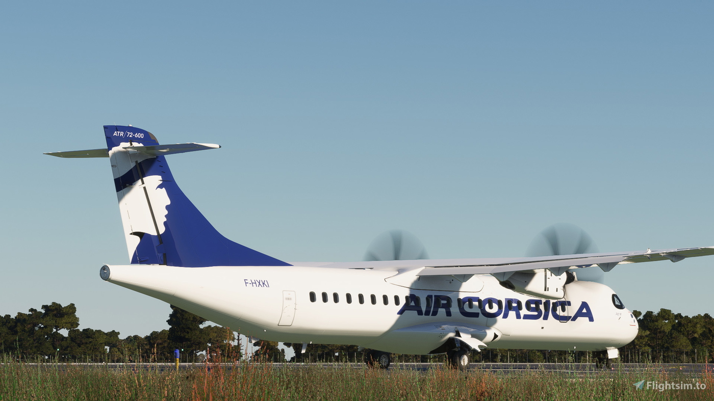 ATR 72-600 Air Corsica FLEET pack "Sticker AMBIZIONE 2025" [raimbotrax ...
