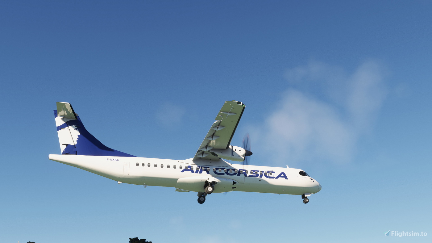 ATR 72-600 Air Corsica FLEET pack "Sticker AMBIZIONE 2025" [raimbotrax ...