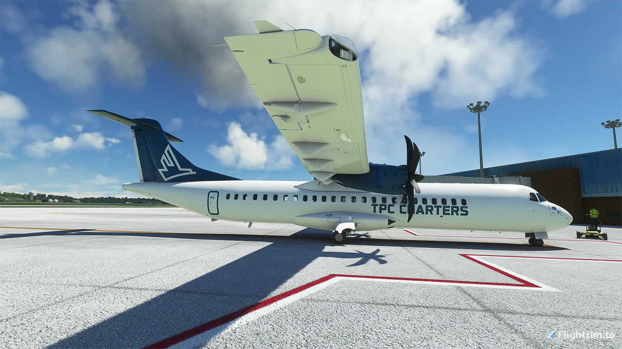 ATR 72-600 HighLine - TPC Charters 2K Livery for Microsoft Flight ...