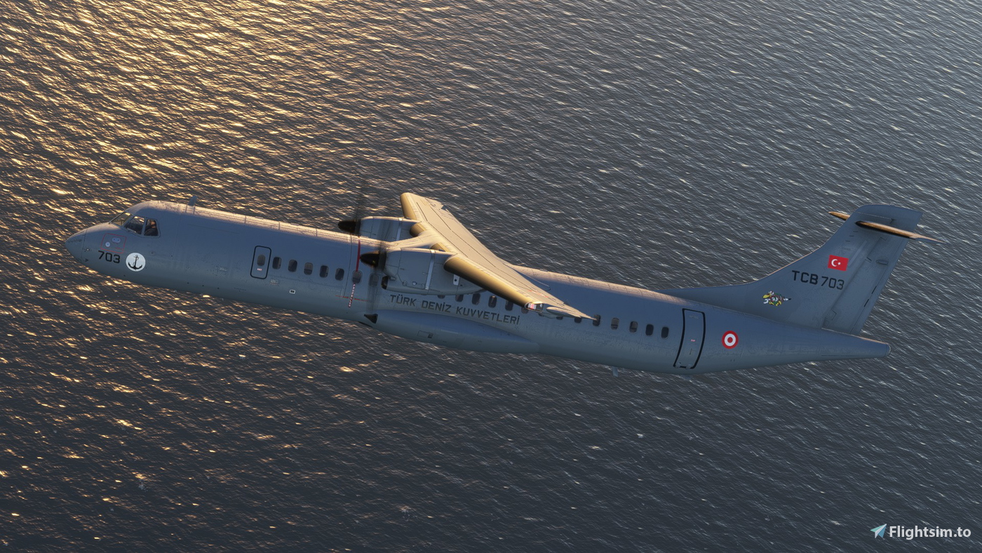 ATR 72-600 | P-72 - TURKISH NAVY | TCB703 | 8K for Microsoft Flight ...