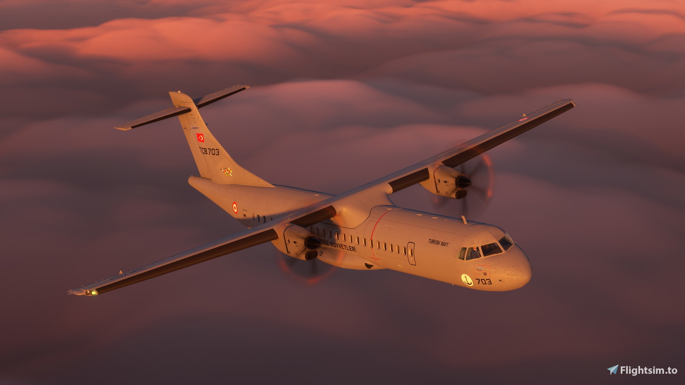ATR 72-600 | P-72 - TURKISH NAVY | TCB703 | 8K for Microsoft Flight ...