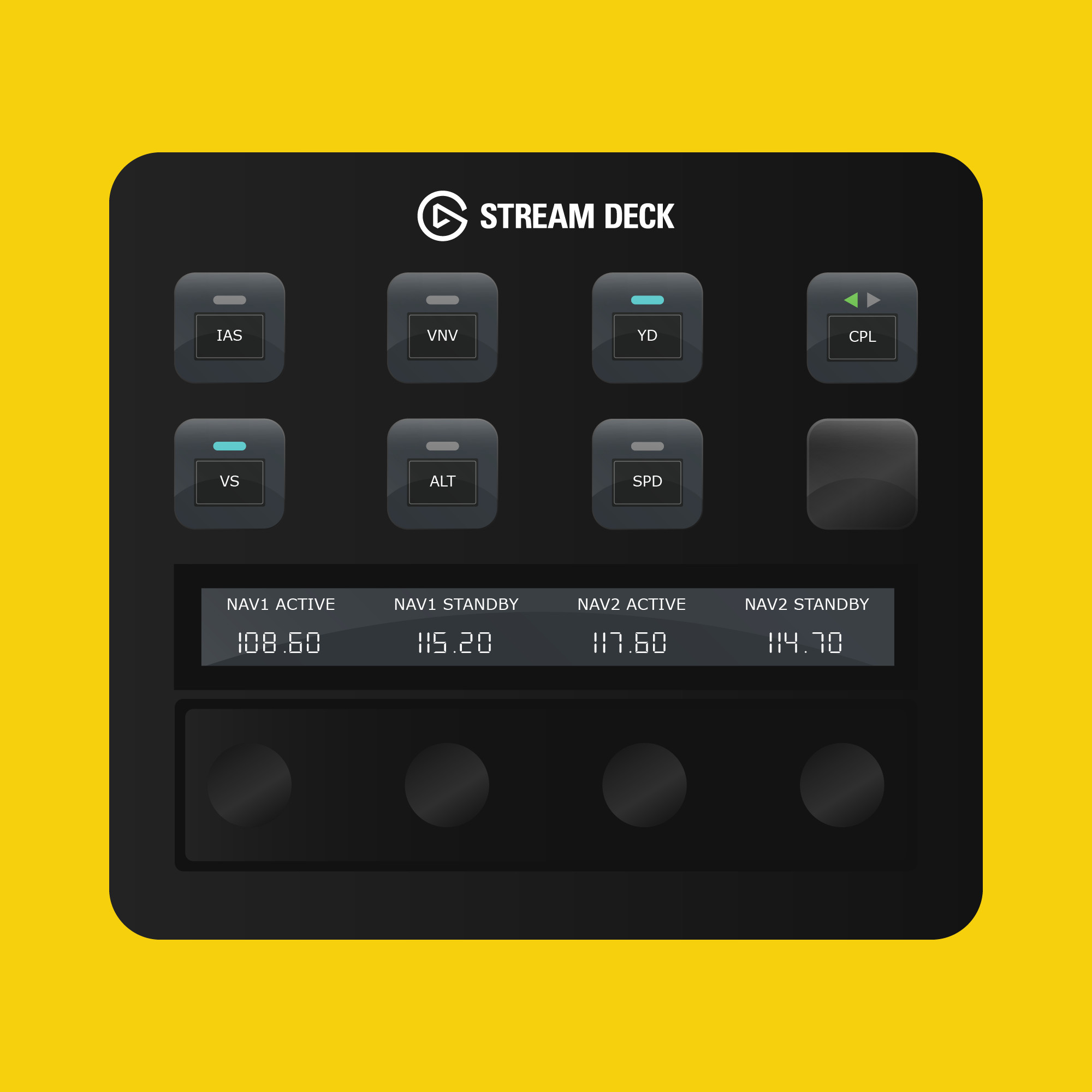 Flight Panels - ATR 72-600 Stream Deck + Autopilot Panel for Microsoft ...