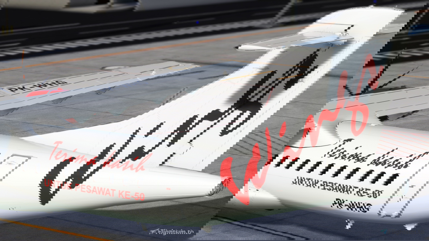 ATR 72-600 Wings Air "50th ATR" Special Livery PK-WHG | 8K pour ...