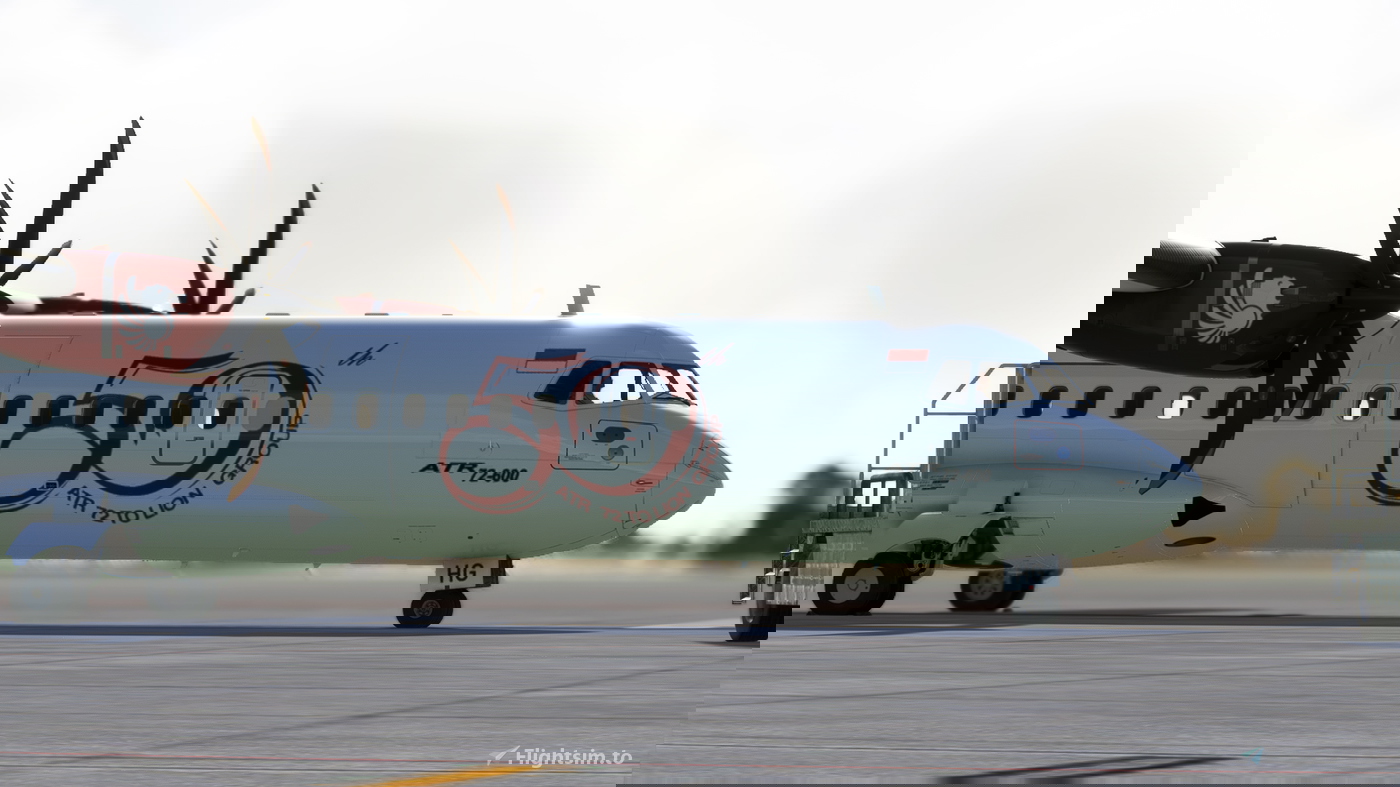 ATR 72-600 Wings Air "50th ATR" Special Livery PK-WHG | 8K pour ...