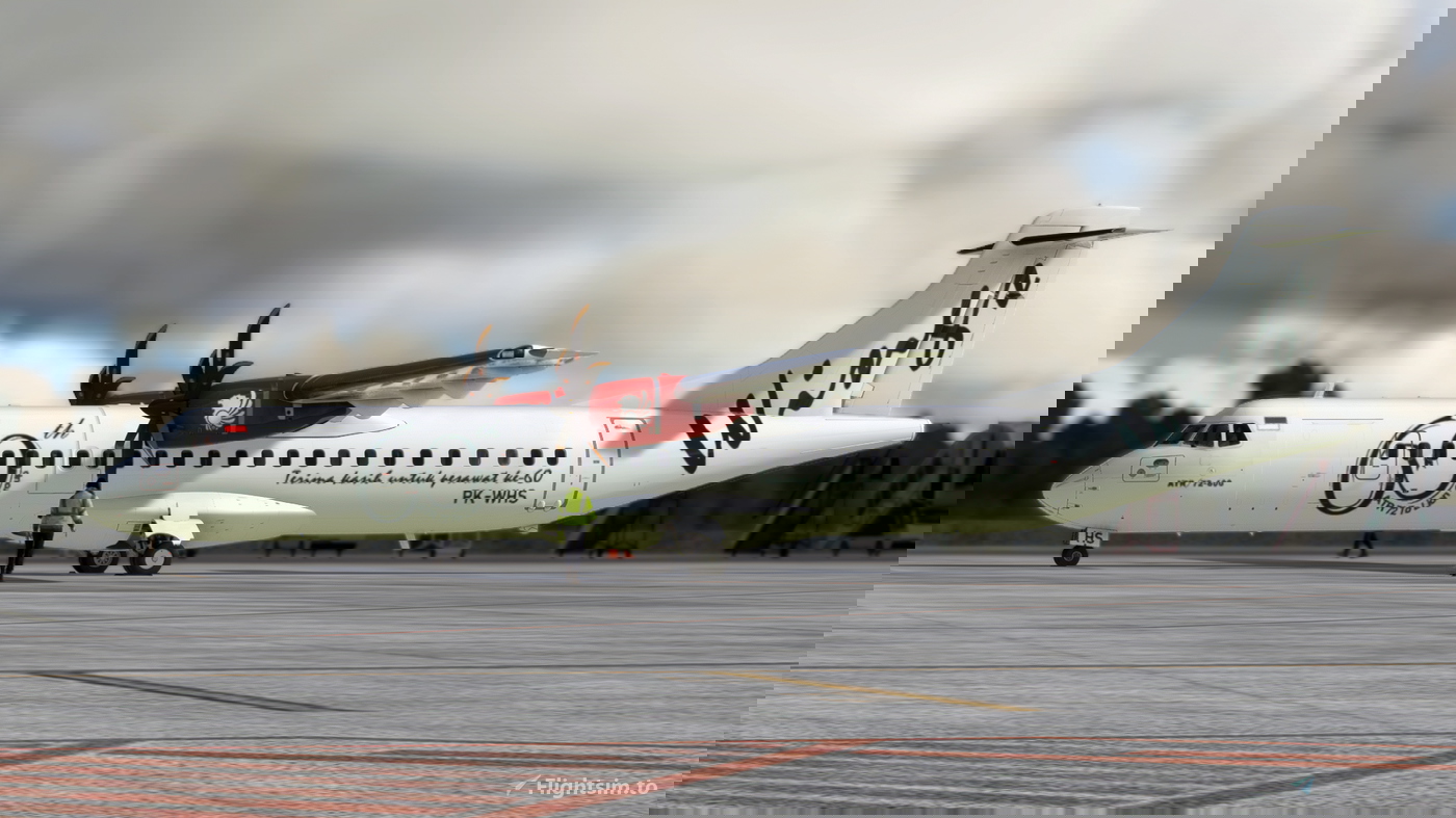 ATR 72-600 Wings Air "60th ATR" Special Livery PK-WHS | 8K for ...