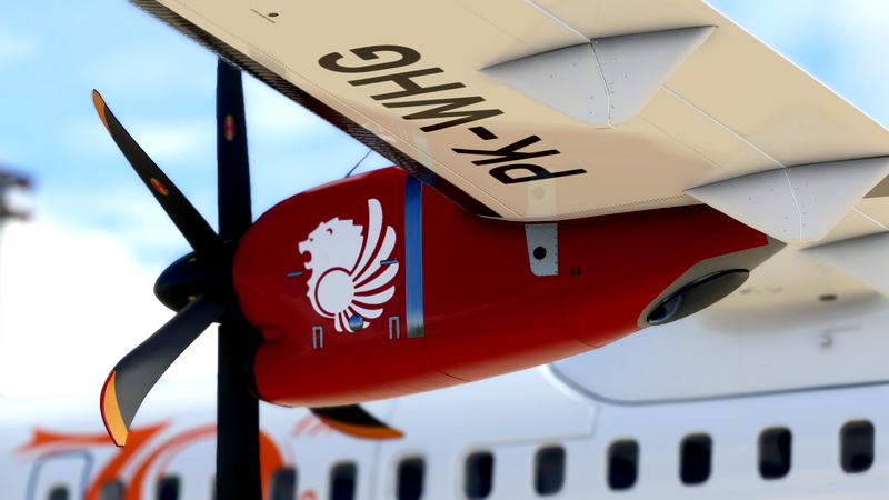 ATR 72-600 Wings Air "70th ATR" Special Livery PK-WHV | 8K for ...