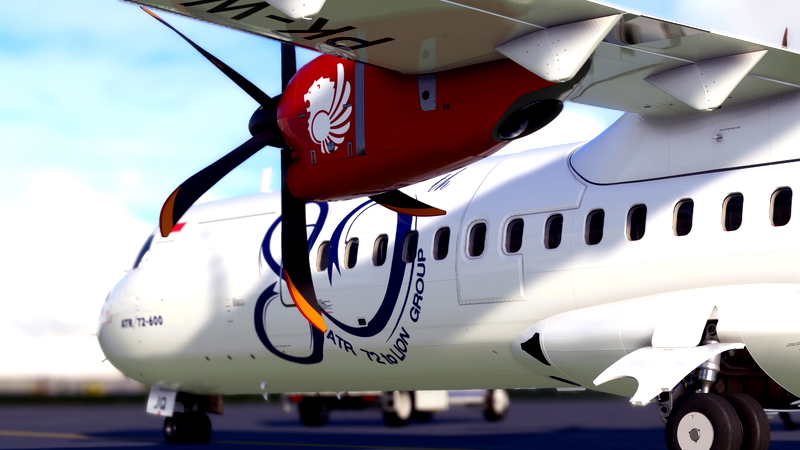 ATR 72-600 Wings Air "80th ATR" Special Livery PK-WJQ/F-WWEM | 8K a ...