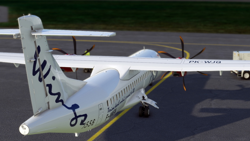 ATR 72-600 Wings Air "80th ATR" Special Livery PK-WJQ/F-WWEM | 8K for ...