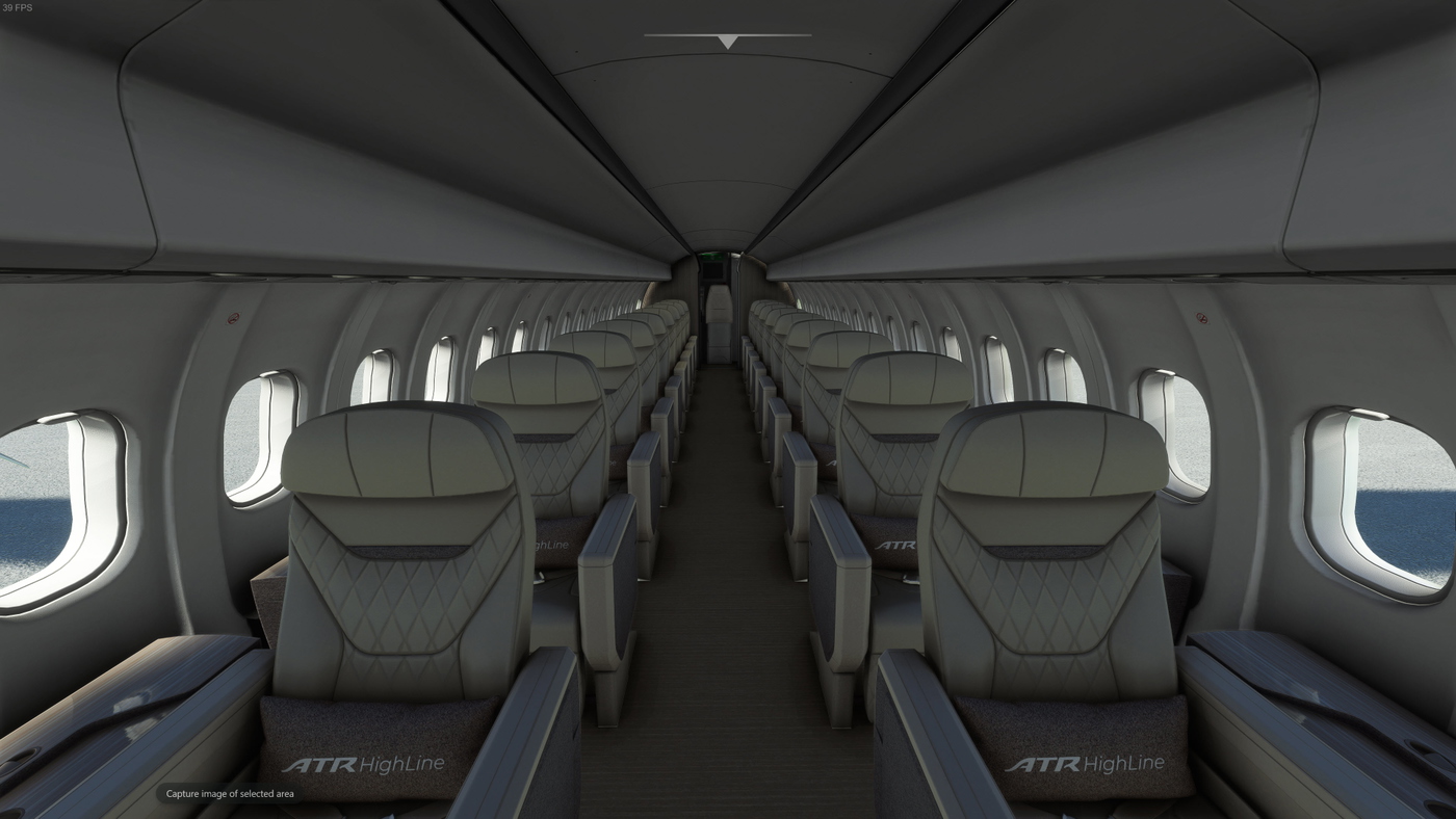 ATR42/72-600 Beige Cockpit for Microsoft Flight Simulator | MSFS