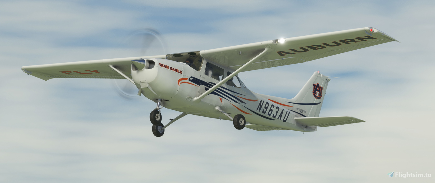 Auburn University - (3-Pack) - Asobo C172S G1000 for Microsoft Flight ...