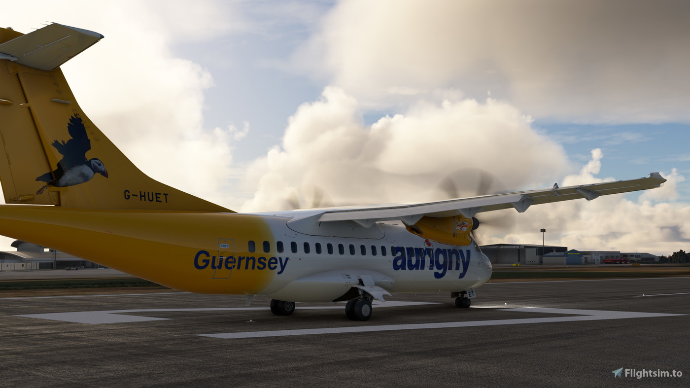 Aurigny ATR 42-600 - (G-HUET) for Microsoft Flight Simulator | MSFS