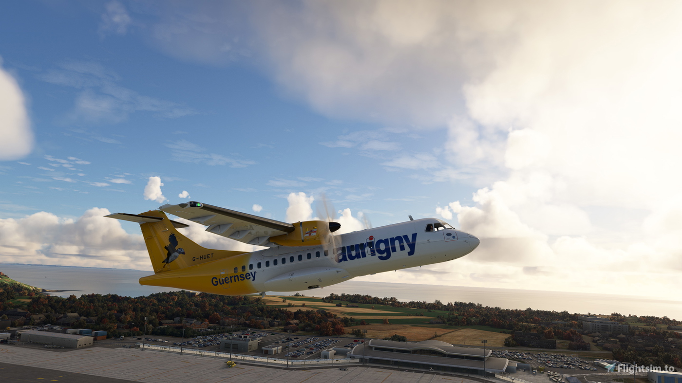 Aurigny ATR 42-600 - (G-HUET) for Microsoft Flight Simulator | MSFS
