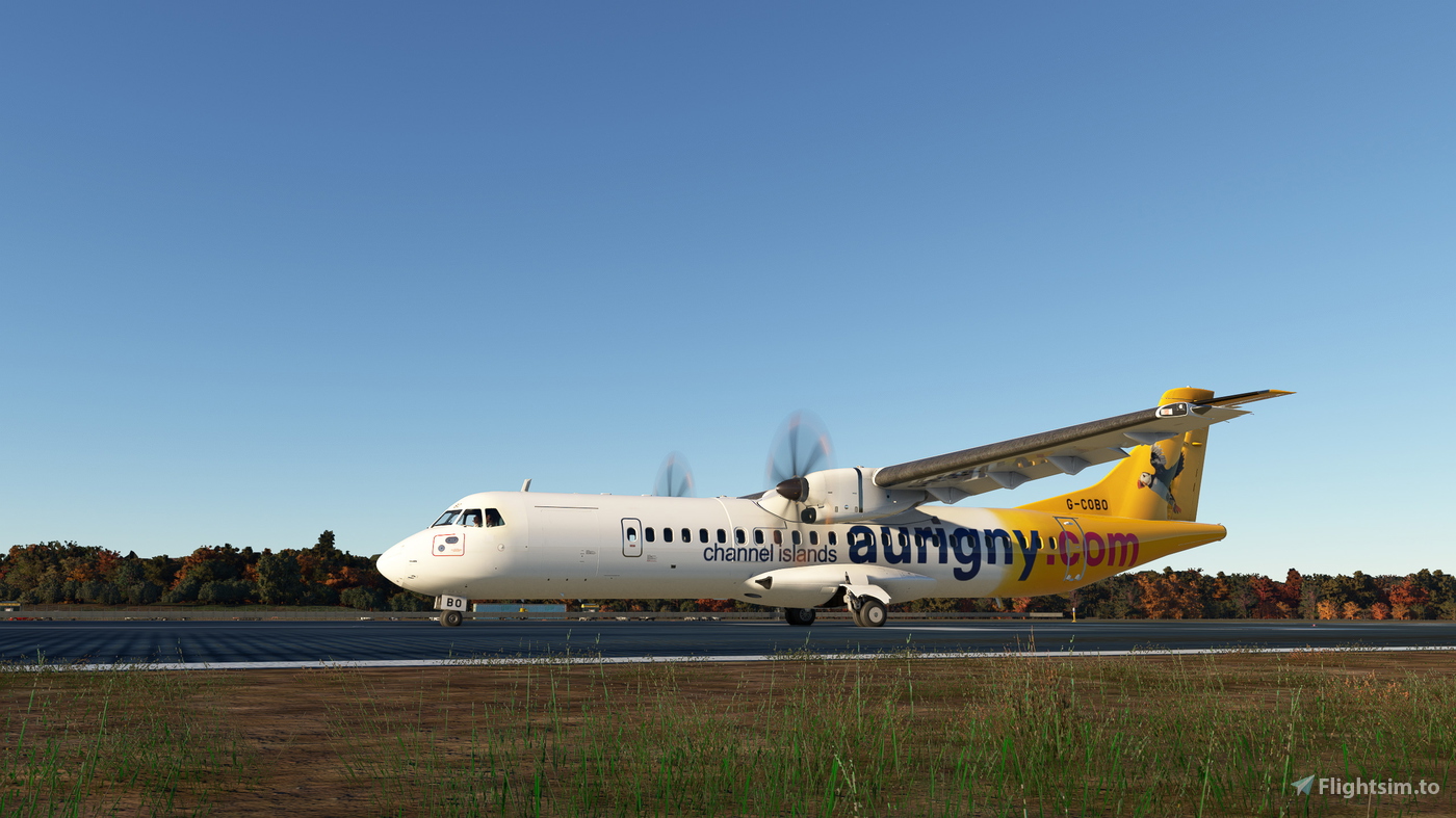 Aurigny ATR 72-600 (G-COBO) for Microsoft Flight Simulator | MSFS