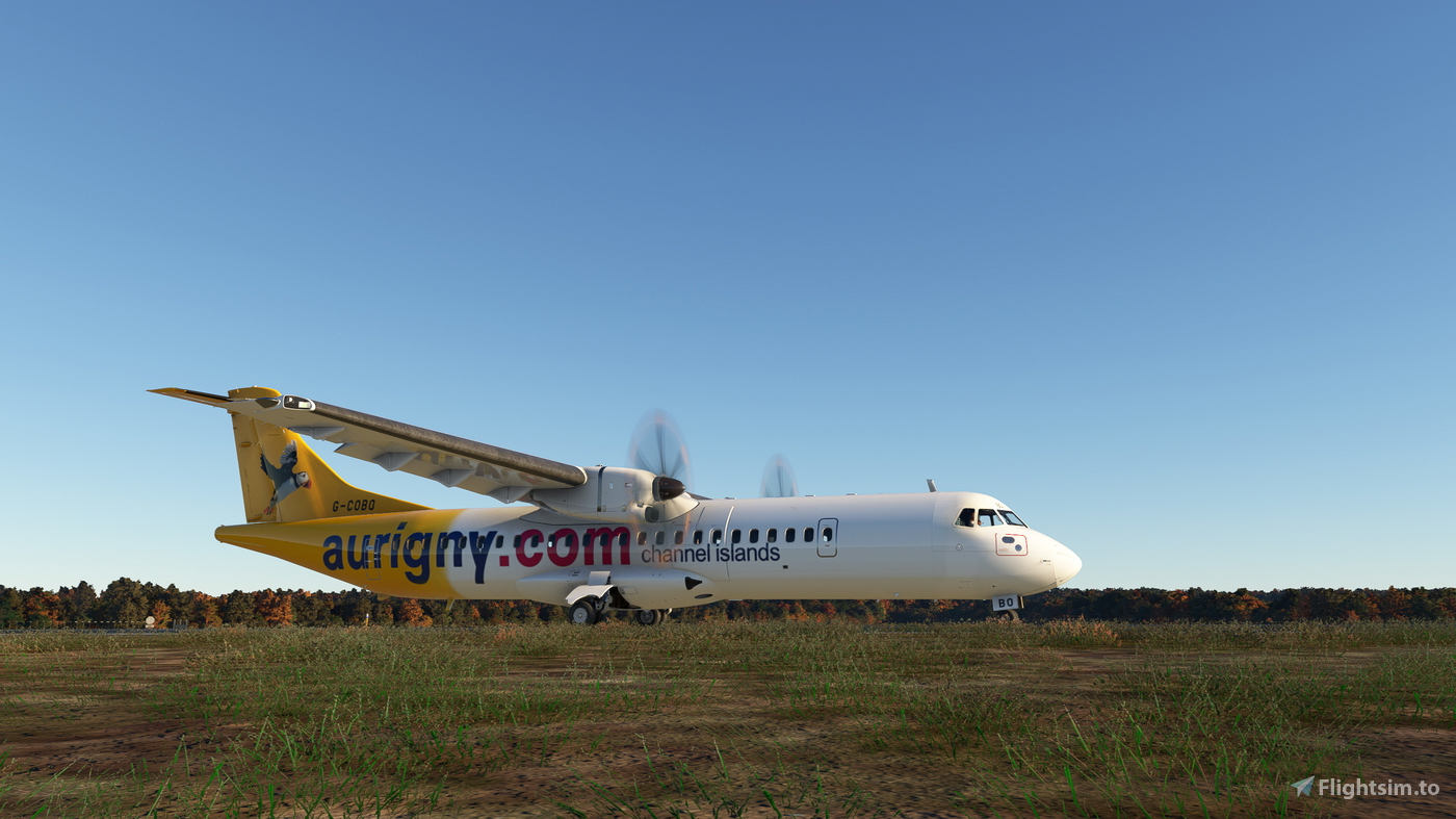 Aurigny ATR 72-600 (G-COBO) for Microsoft Flight Simulator | MSFS