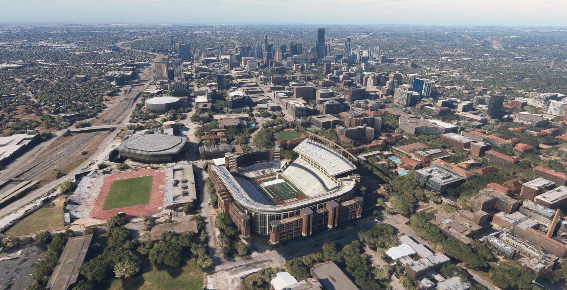 SamScene3D - Austin Modern City for Microsoft Flight Simulator | MSFS