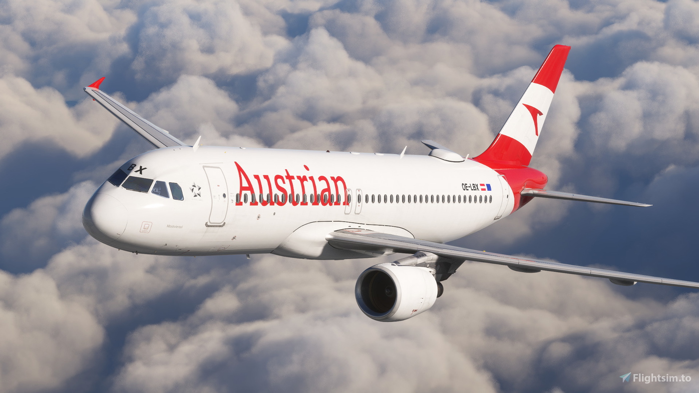 Austrian [Pack 1] w/Cabin Fenixsim A320 for Microsoft Flight Simulator ...