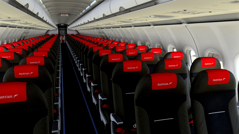 Austrian [Pack 2] w/Cabin Fenixsim A320 V2 [8K+4K] for Microsoft Flight ...