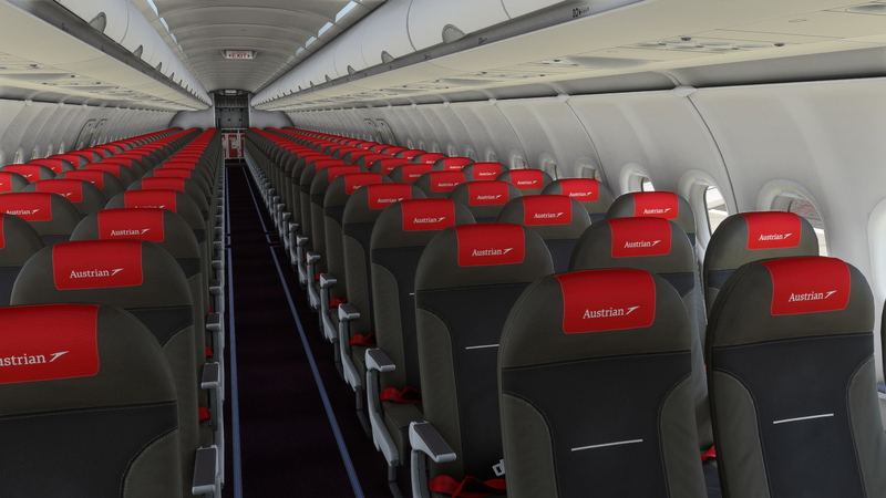 Austrian [Pack 2] w/Cabin Fenixsim A320 V2 [8K+4K] for Microsoft Flight ...