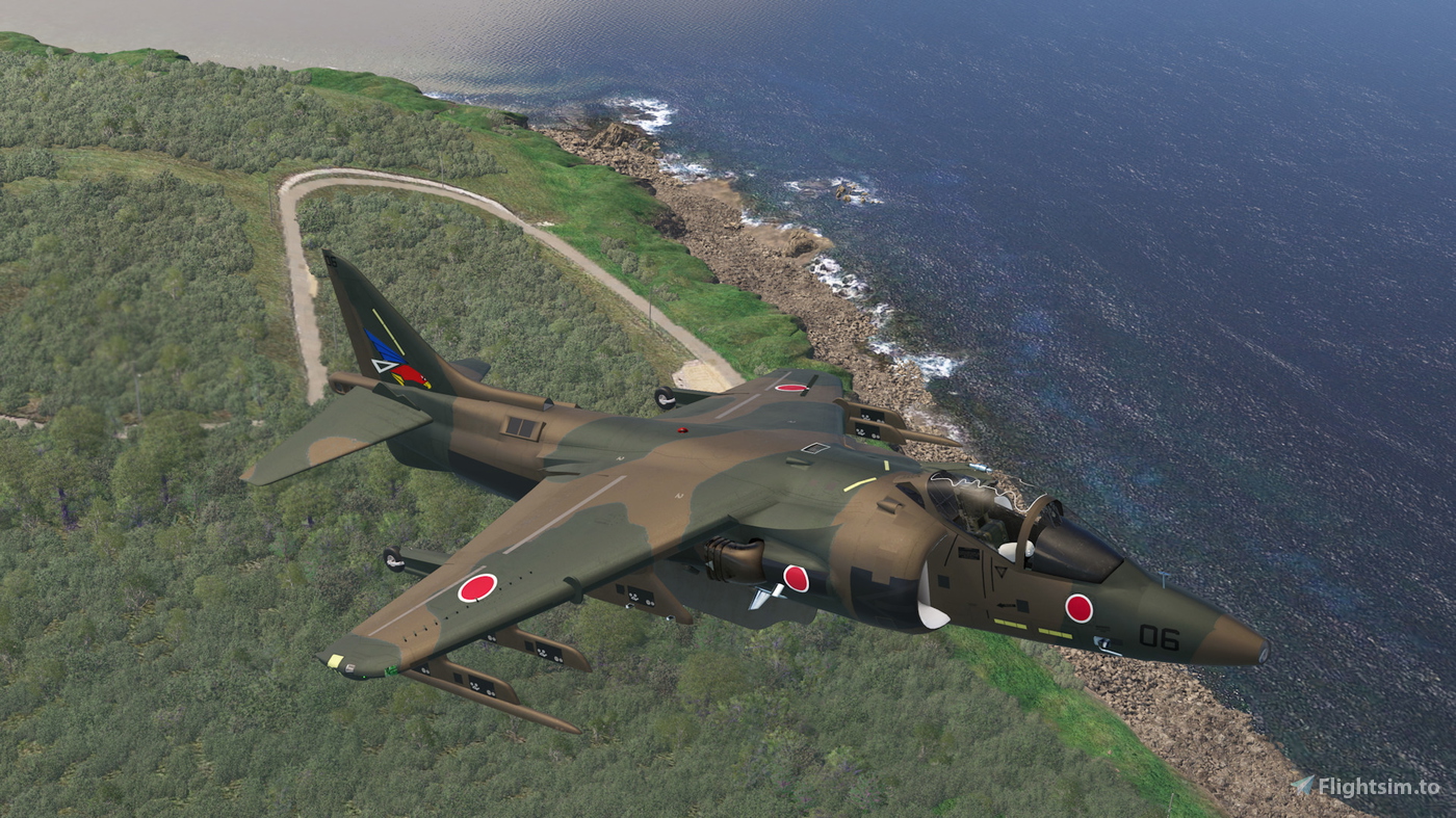 AV-8B Harrier II JASDF 302nd Squadron (Fictional) for Microsoft Flight ...