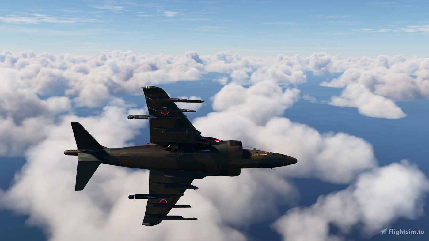 AV-8B Harrier II JASDF 302nd Squadron (Fictional) for Microsoft Flight ...
