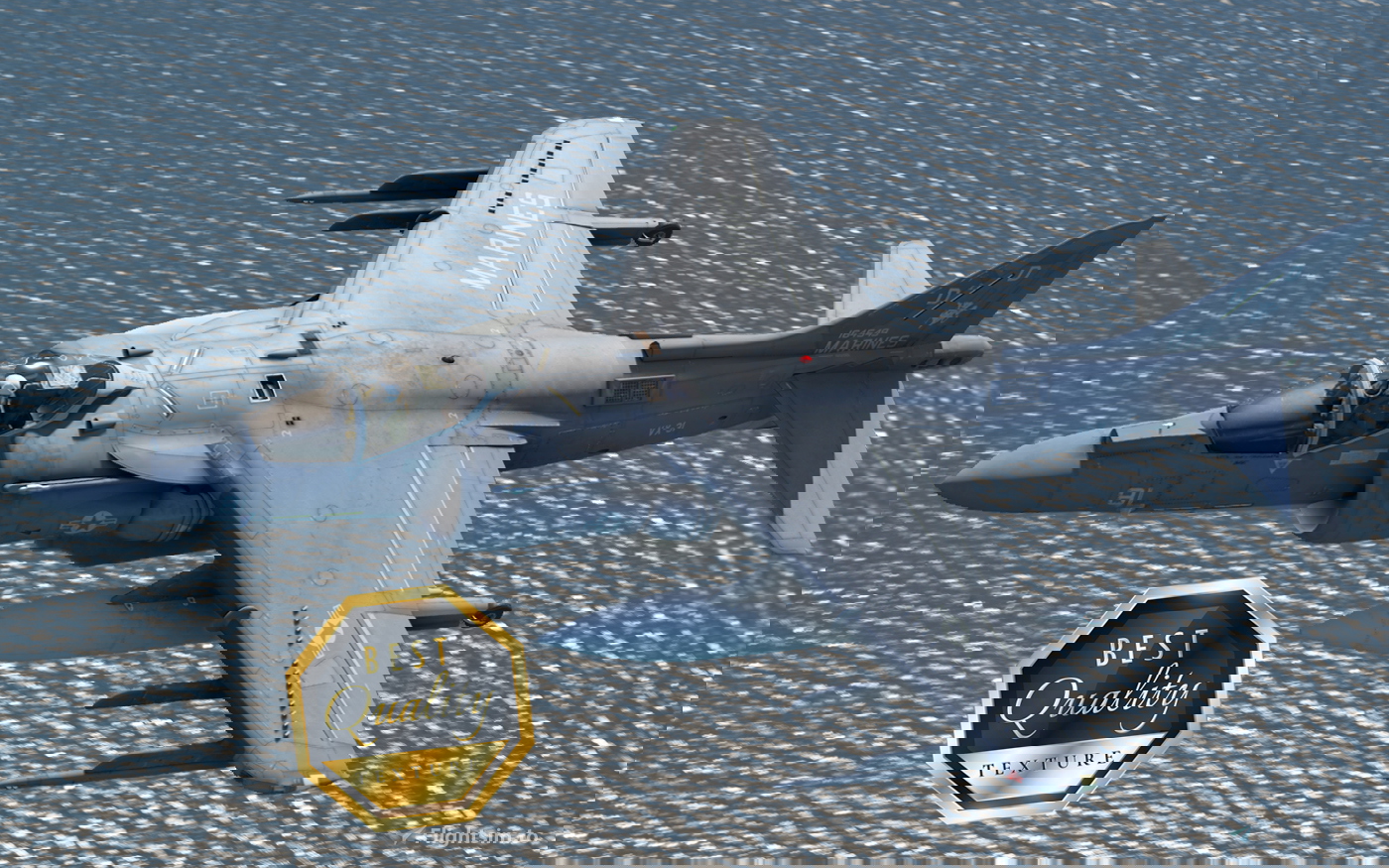 AV-8B Harrier II PLUS USMC VX-31 for Microsoft Flight Simulator | MSFS