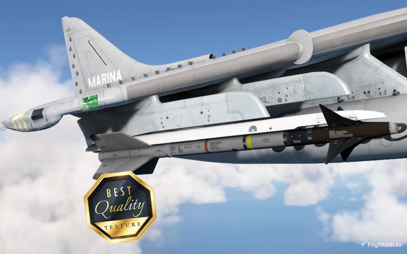 AV-8B PLUS Harrier II Marina Militare Italiana 03 for Microsoft Flight ...