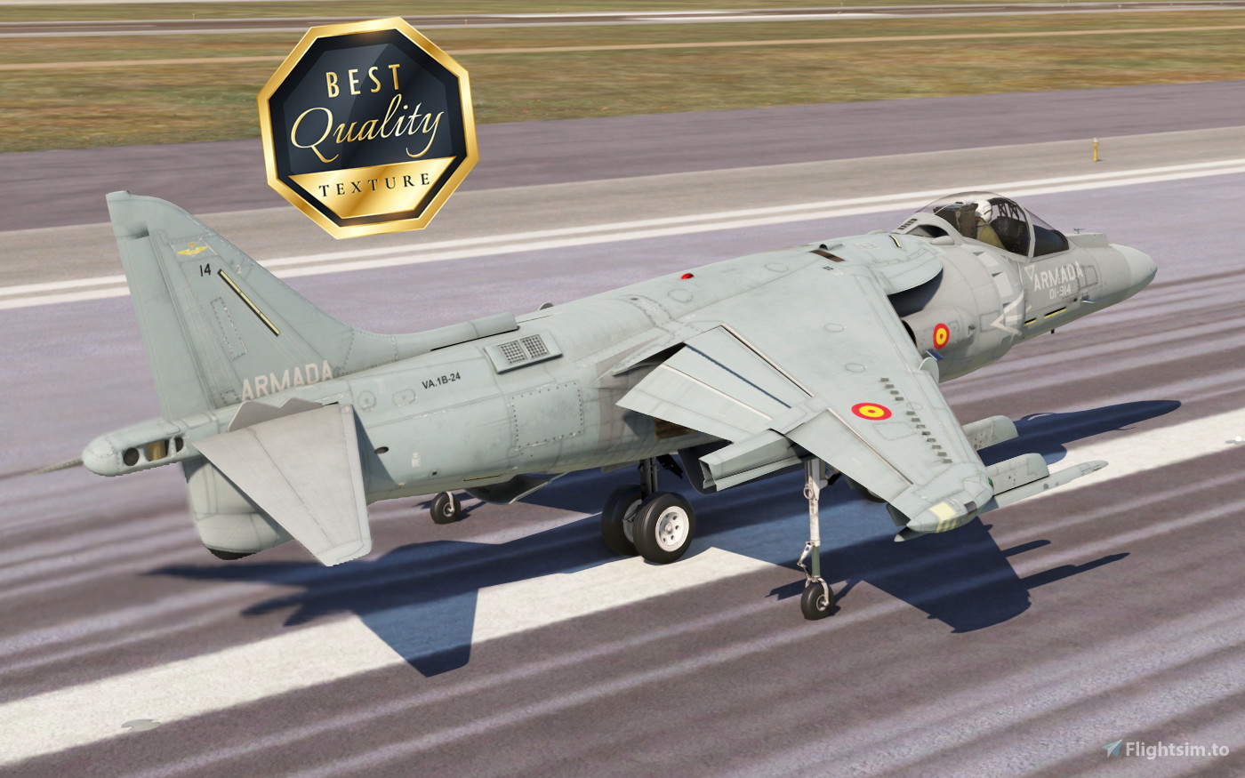 AV-8B Harrier II PLUS pack for Microsoft Flight Simulator | MSFS