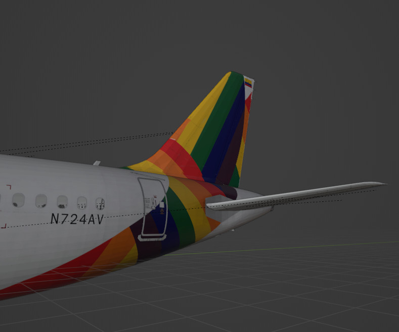 Avianca A320 Pride N724AV (4K) Fenix A320(CFM) V2B2 (read DESC!!!) のために ...