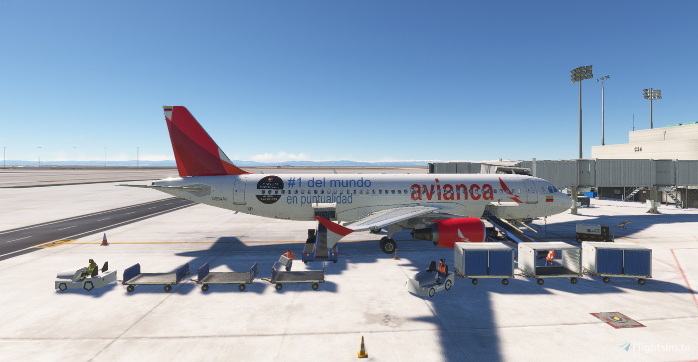 avianca x CIRIUM-N954AV V2B2 (CFM) for Microsoft Flight Simulator | MSFS