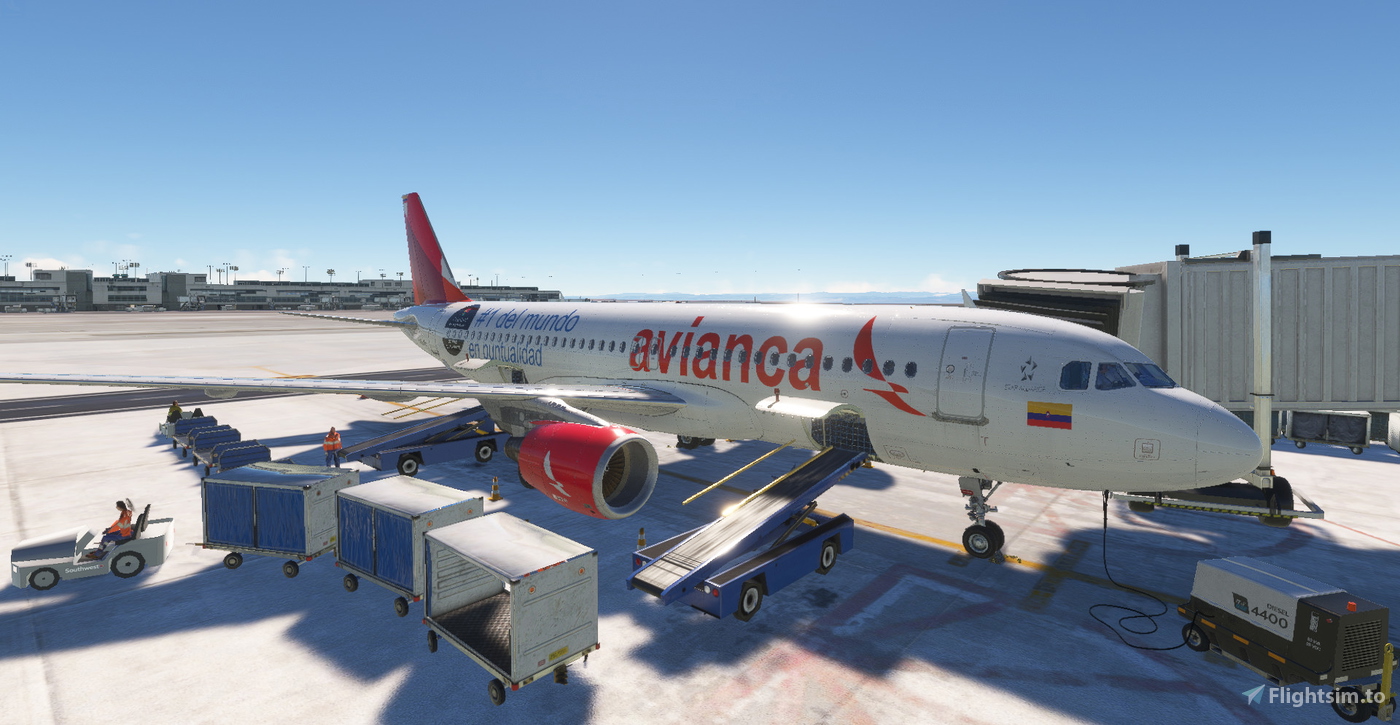avianca x CIRIUM-N954AV V2B2 (CFM) for Microsoft Flight Simulator | MSFS