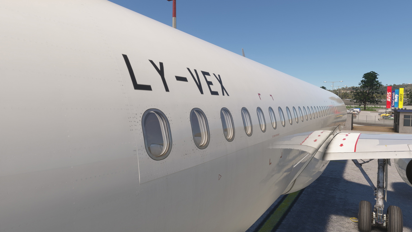 Avion Express (LY-VEX) | w/ Cabin | Fenix A320 V2 8K for Microsoft ...