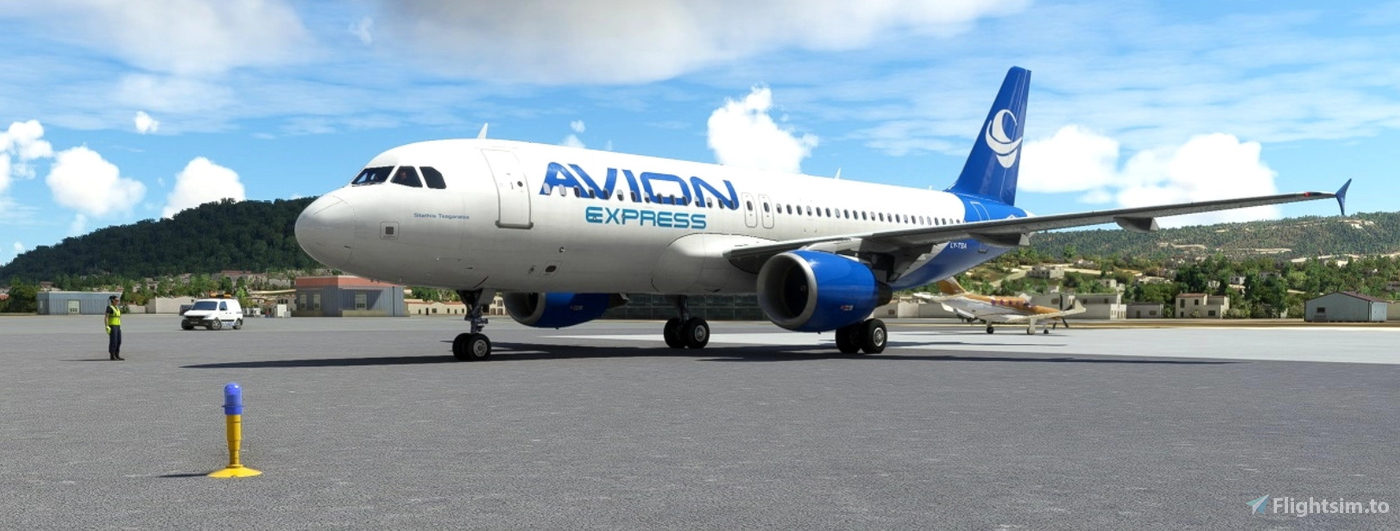 Avion Express A320 IAE Fenix V2 8k for Microsoft Flight Simulator | MSFS