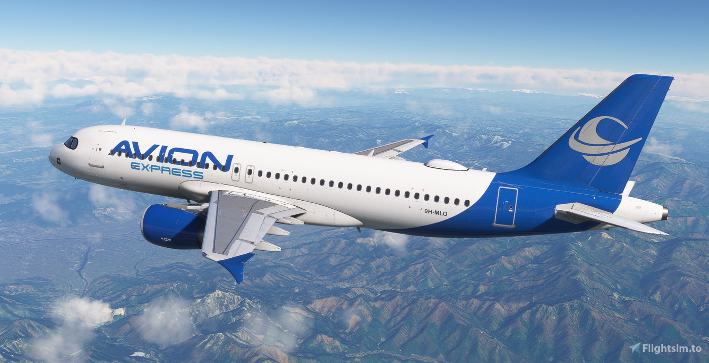 Avion Express Fenix A-320 CFM V2 8K for Microsoft Flight Simulator | MSFS