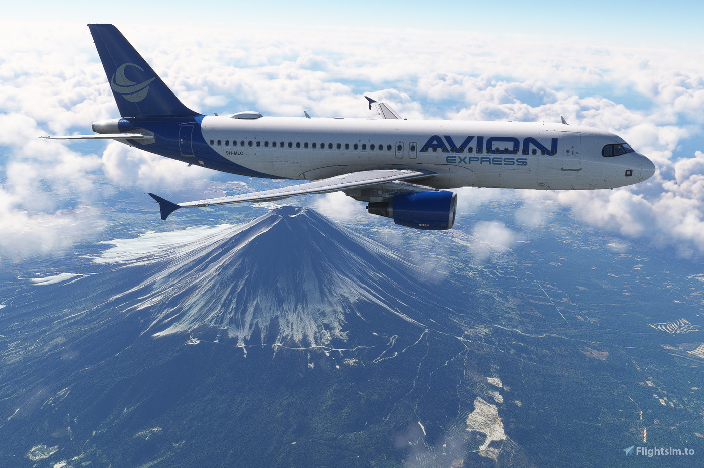 Avion Express Fenix A-320 CFM V2 8K pour Microsoft Flight Simulator | MSFS