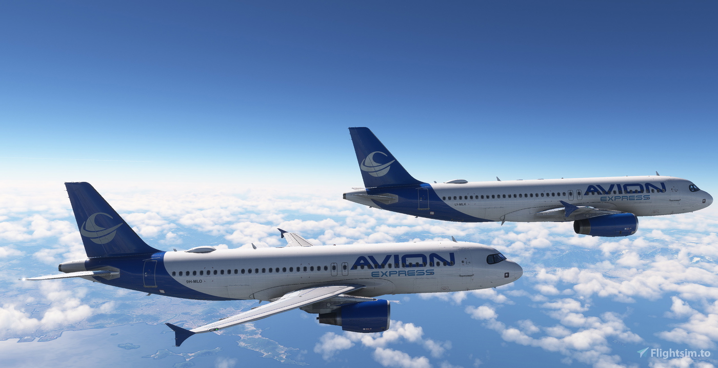 Avion Express Fenix A-320 CFM V2 8K for Microsoft Flight Simulator | MSFS