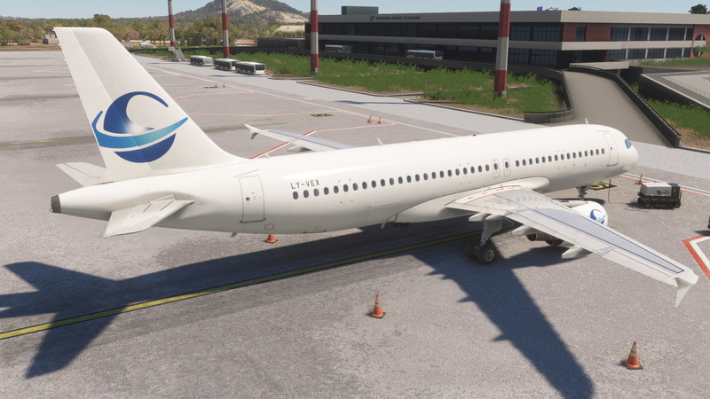 Avion Express (LY-VEX) | w/ Cabin | Fenix A320 V2 8K for Microsoft ...