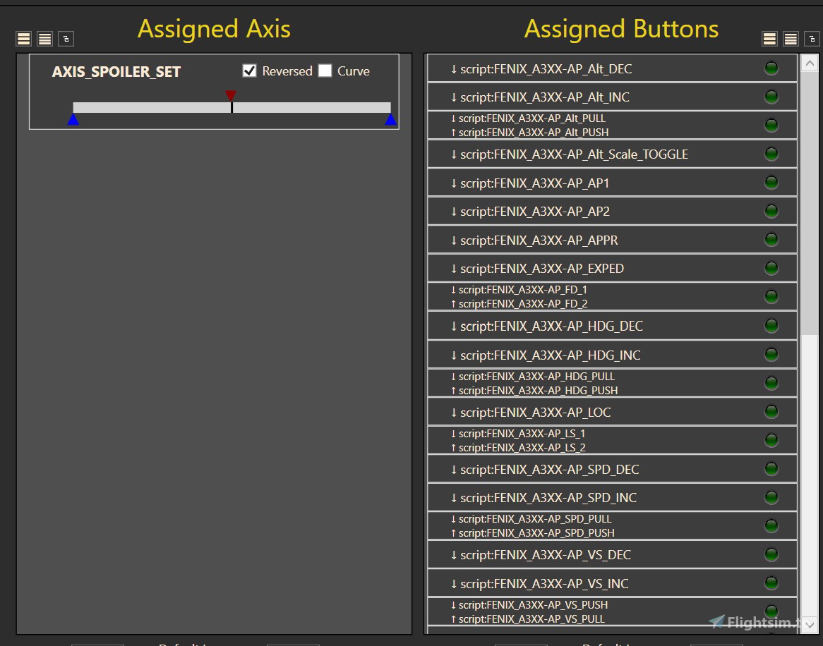 Axis and Ohs (AAO) template incl LED script - XTouch Mini - Fenix A320 ...