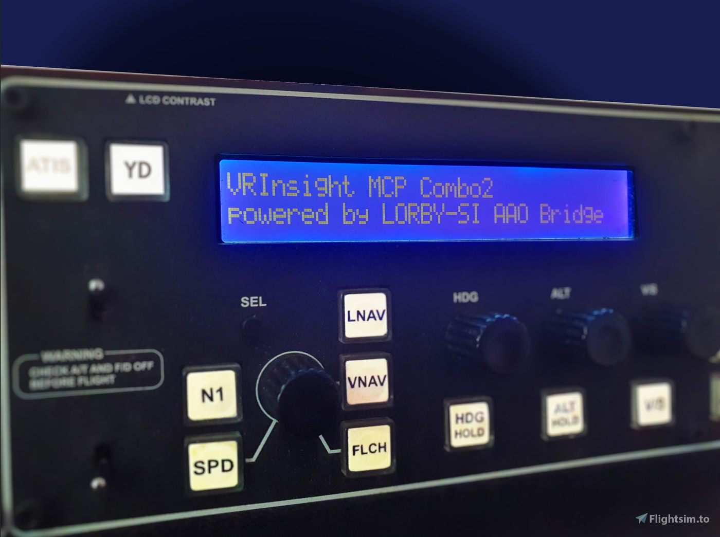 AxisAndOhs VRInsight MCP Combo II Bridge for Microsoft Flight Simulator ...