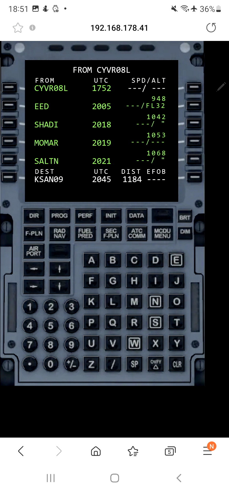 AxisAndOhs Web FMCs for Microsoft Flight Simulator | MSFS