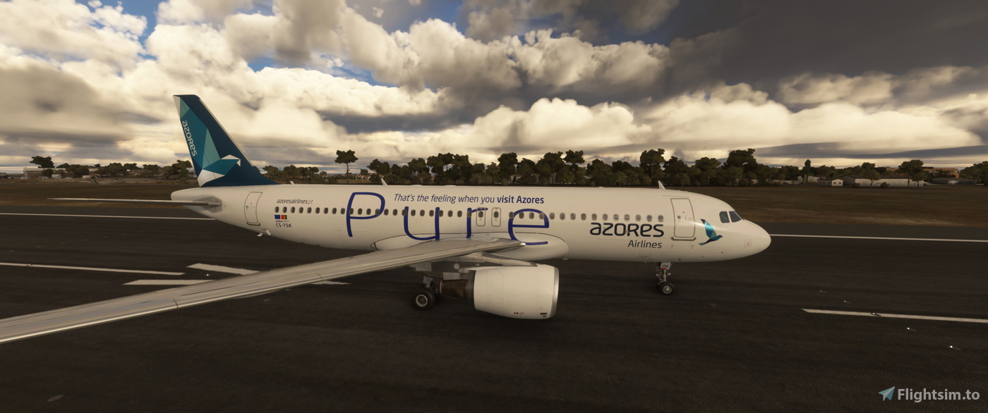 Azores CS-TSK 'Pure' *Fictional* | Fenix A320 V2 for Microsoft Flight Simulator | MSFS