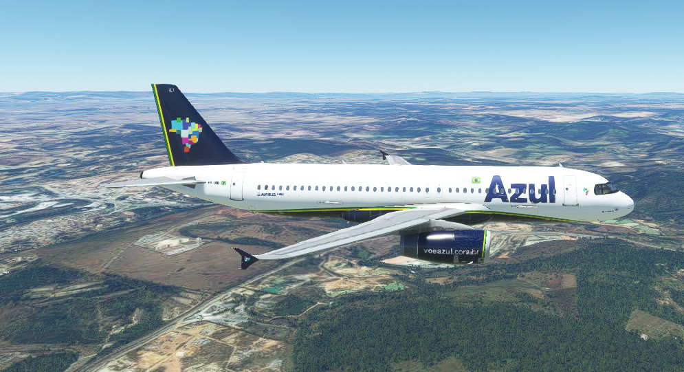 Azul A320 CEO LatinVFR Reg: PR-YRD for Microsoft Flight Simulator | MSFS