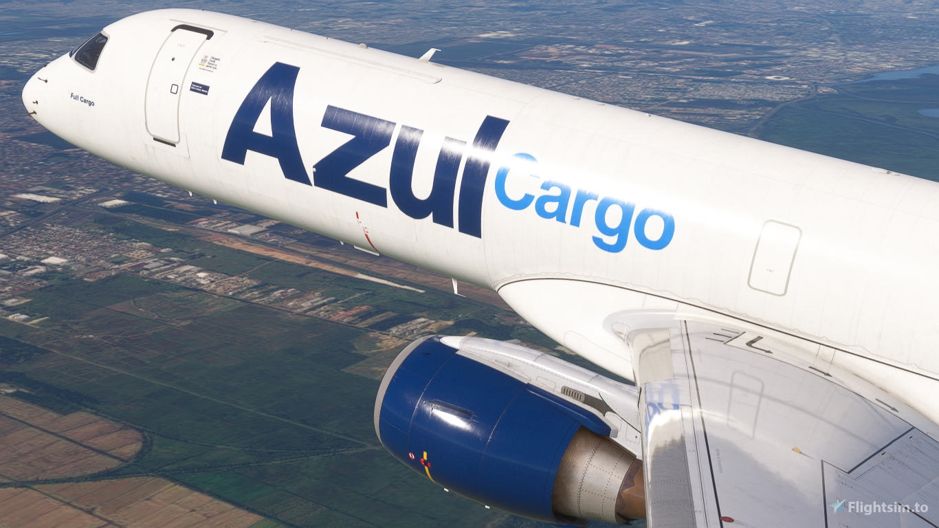 Azul Cargo PR-AYO Embraer 195F for Microsoft Flight Simulator | MSFS