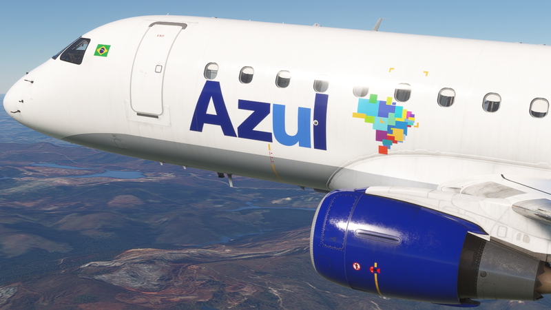 Azul Linhas Aéreas PP-PJE for Microsoft Flight Simulator | MSFS