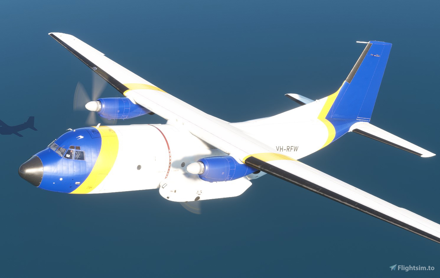 Azurpoly C-160 Australian Transall VH-RFW Firefighter as requested for ...